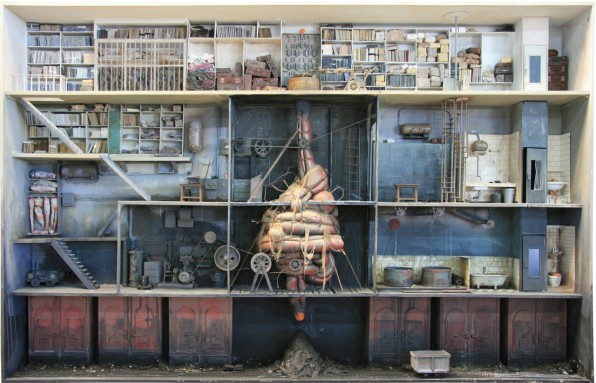 Wes Anderson Meets Tim Burton In These Creepy, Intricate Dioramas