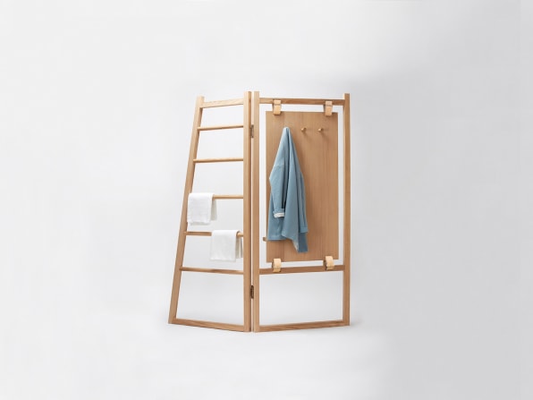 Save Space With This Convertible Vanity, Dresser, And Room Divider