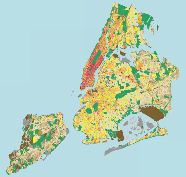 A Mind-Blowing Map Of Energy Consumption In Every Single NYC Building