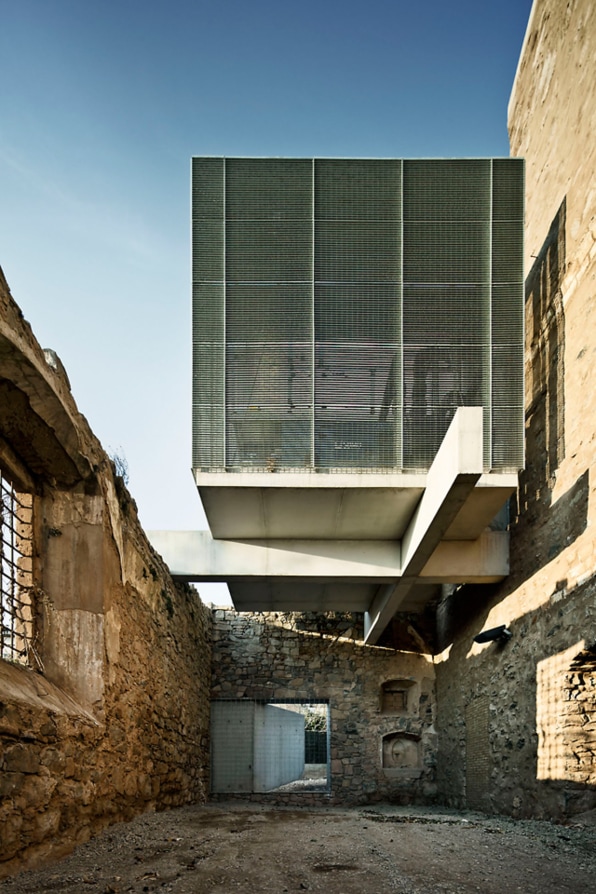 Architect Lashes A New Building Atop Ancient Church Ruins