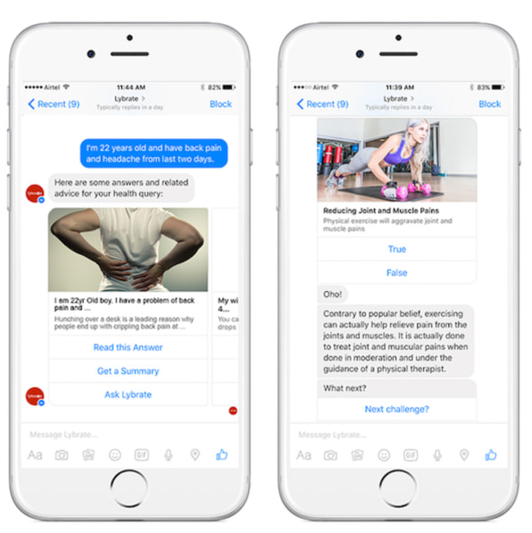 Indian Medical App Lybrate Launched A Doctor Consultation Bot In Faceb