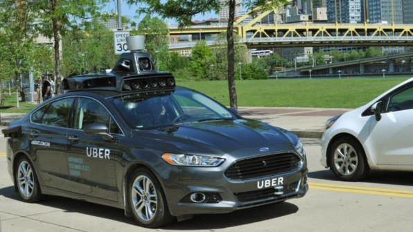 Uber’s first robo-taxi is rolling in Pittsburgh