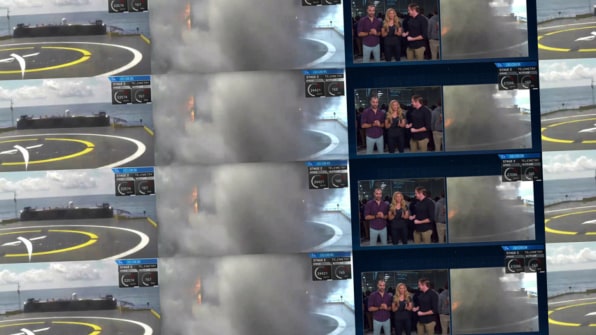 Falcon 9 rocket crashes, ending SpaceX’s winning streak