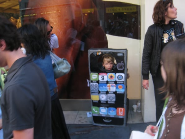The first iPhone went on sale nine years ago today