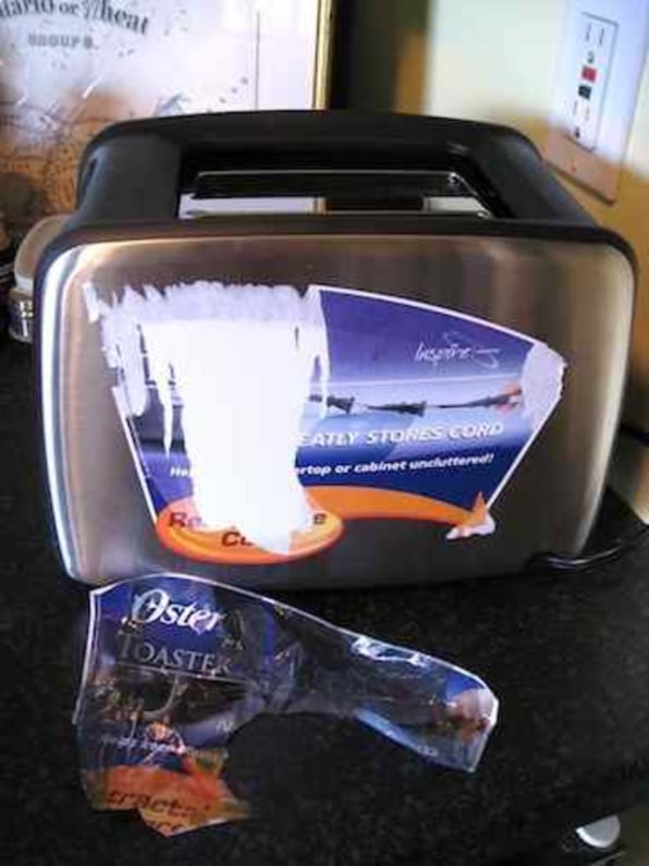 Packaging Design 101: Follow through with decent glue.