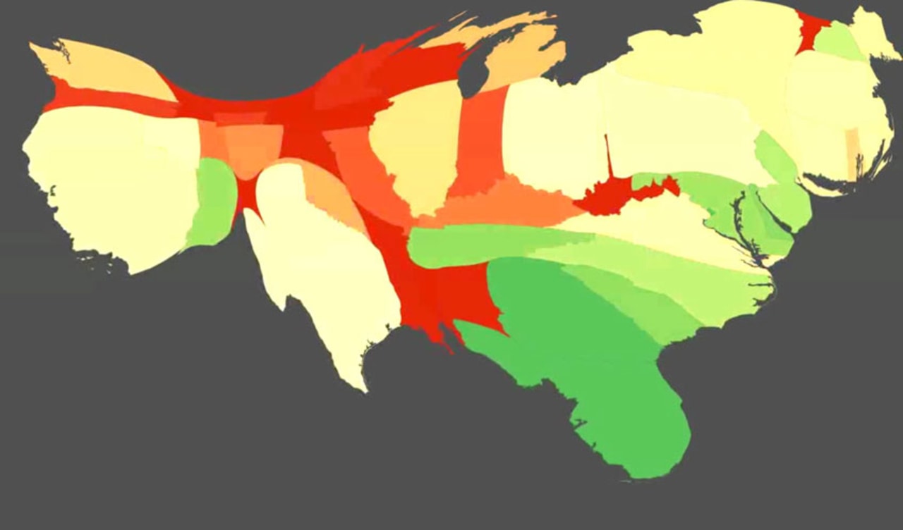 Infographic of the Day: Twitter Tracks the Entire Country’s Mood