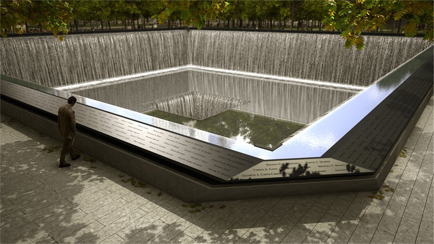 At 9/11 Memorial, Name Placements Reflect Bonds Between Victims, Thank