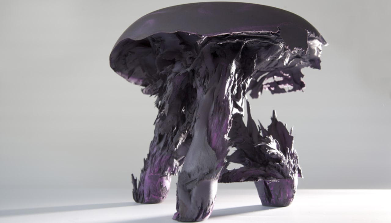 Gobstopping Fractal Stools Created Using The Magic of Magnets