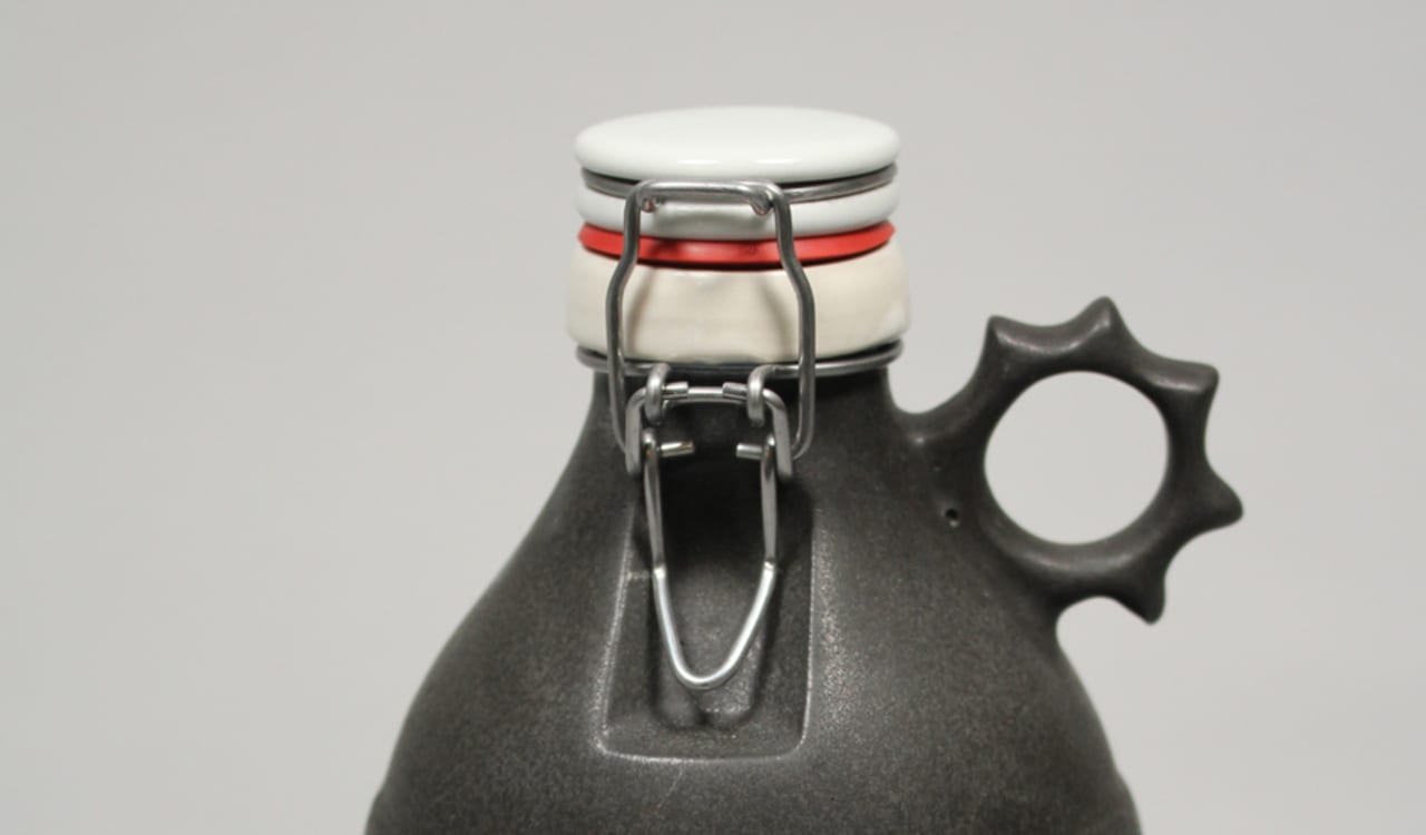 Wanted: A Kiln-Fired Growler For The Coolest Beer Geeks