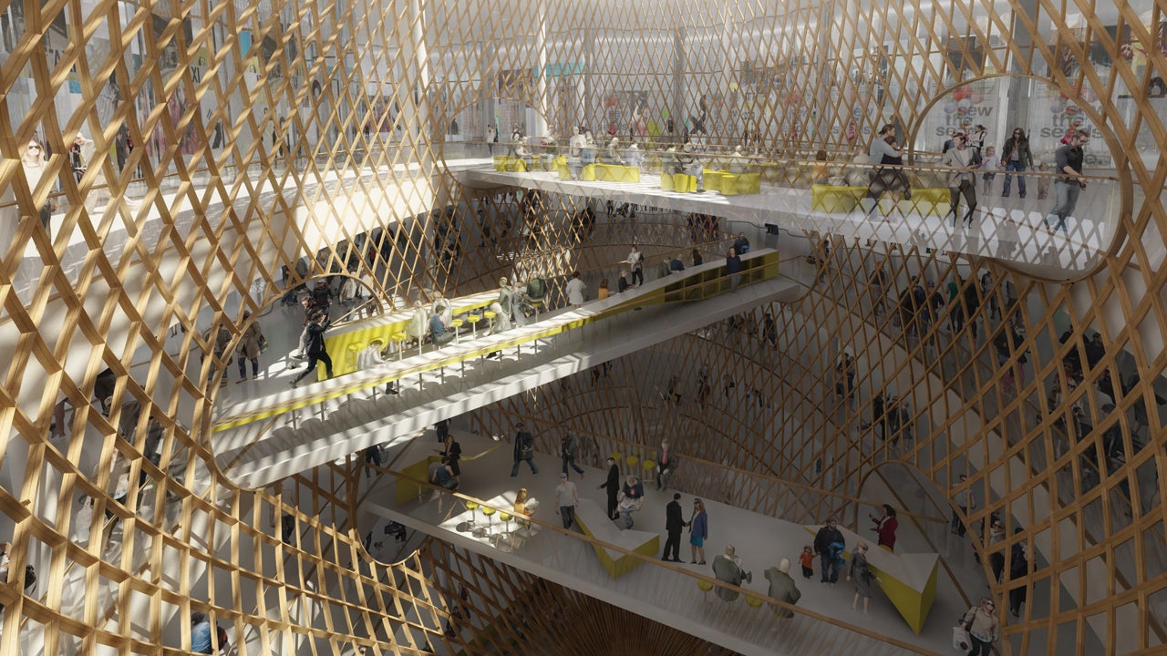 A New Mall Takes Garden Trellises To The Extreme