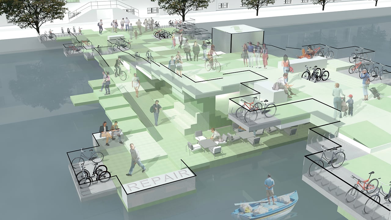 Bridge Made Of 3-D Pixels Can Take On Countless Configurations