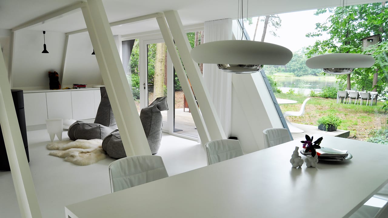 To Spruce Up An A-Frame House, Architects Tame The Wild Angles