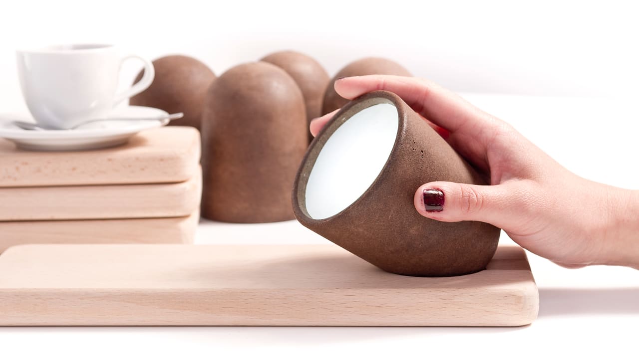 Lamps Made From Coffee Grounds Smell Like Fresh Java