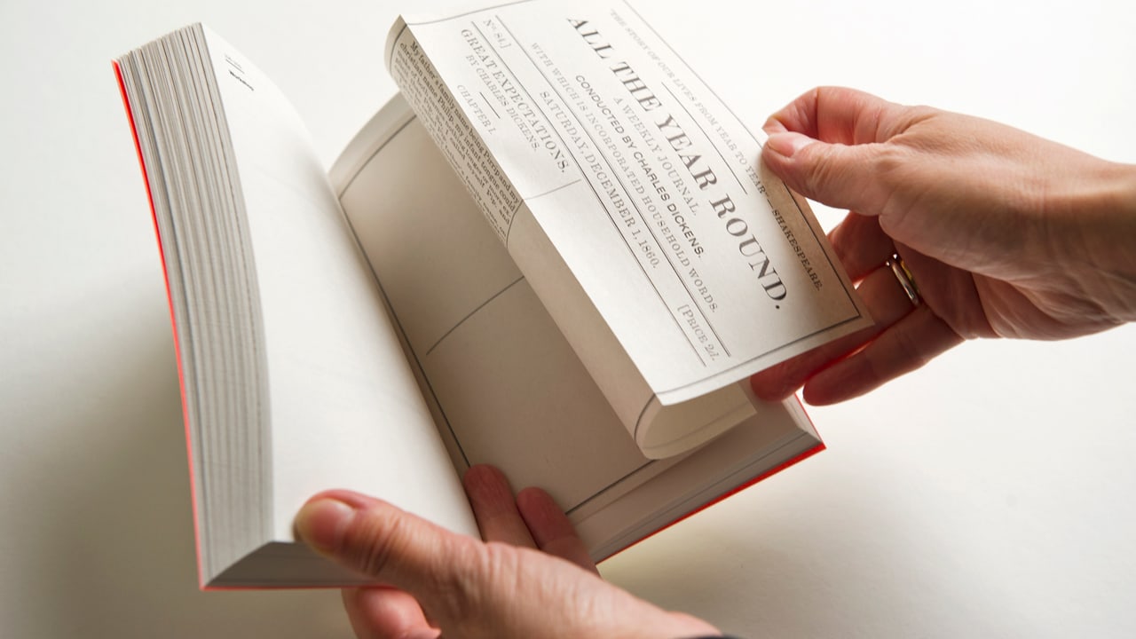 70 Experiments In Redesigning The First Page Of “Great Expectations” F