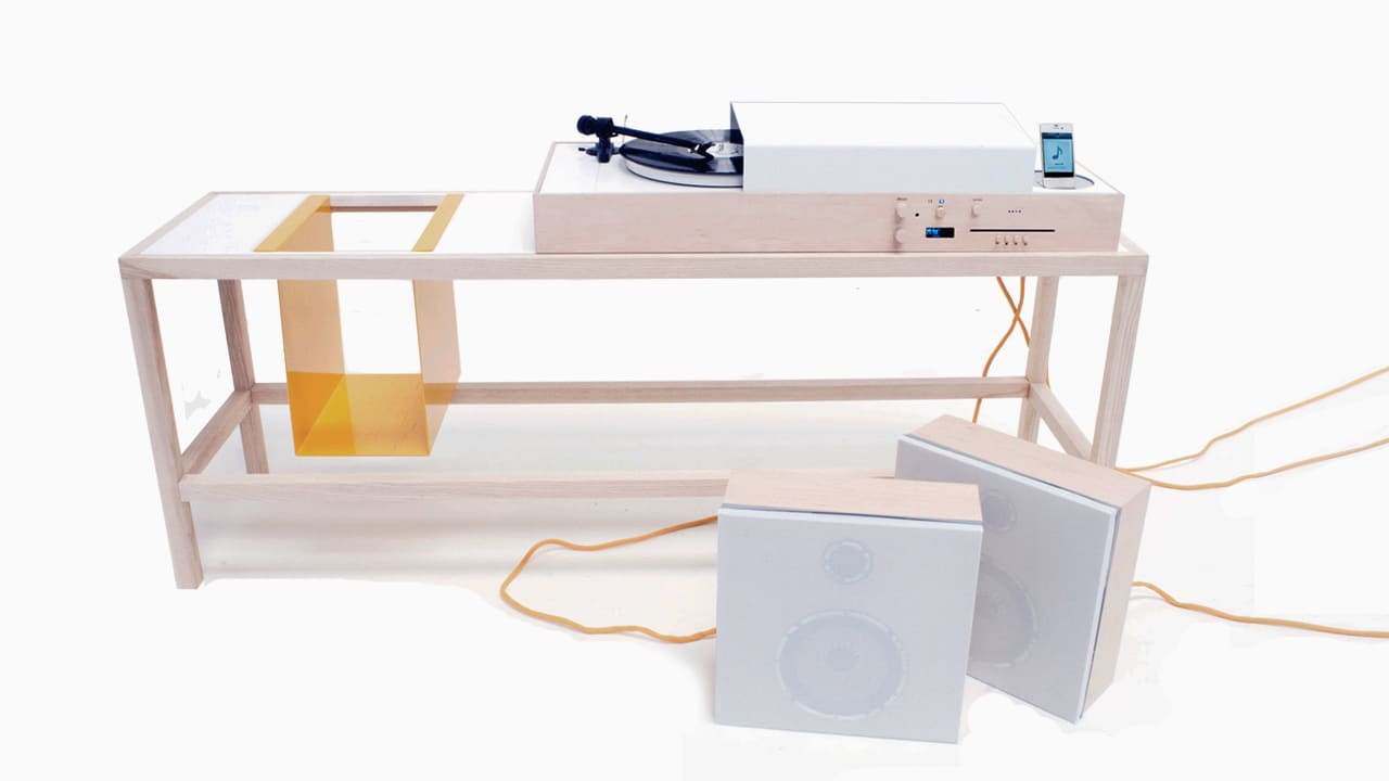 A Super Clean Sound System That Breaks Away From Audiophile Aesthetics