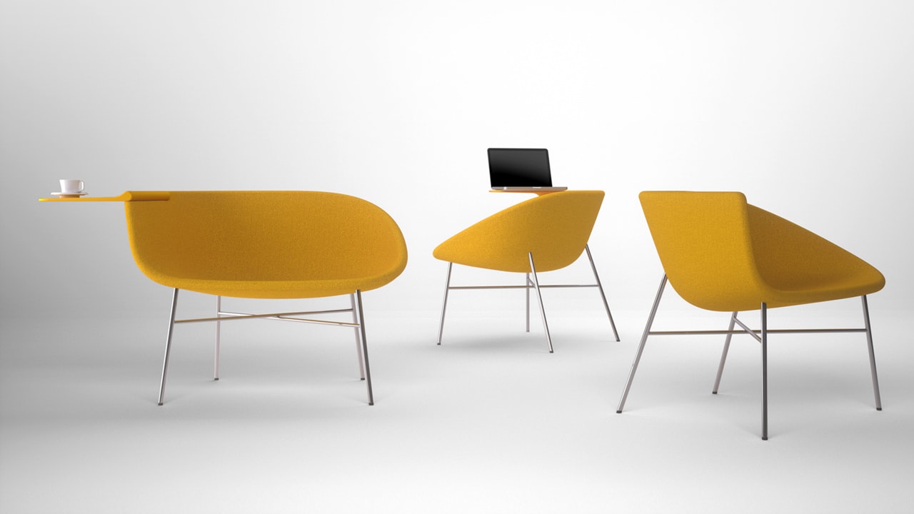 A Lounge Chair Cleverly Attuned To Our Gadget Obsession