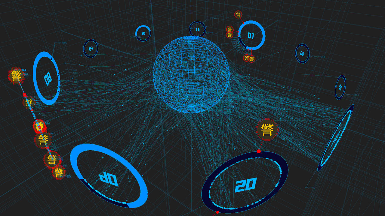 Infographic: A Hypnotic System For Showing Cyber Attacks