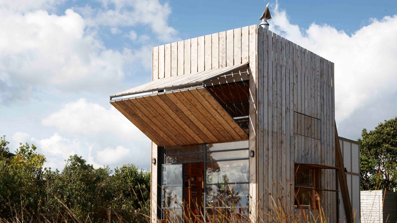 A Portable Beach House, Built On Sleds
