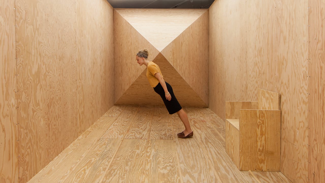 A Crazy, Tilting Box That Tricks Your Inner Ear