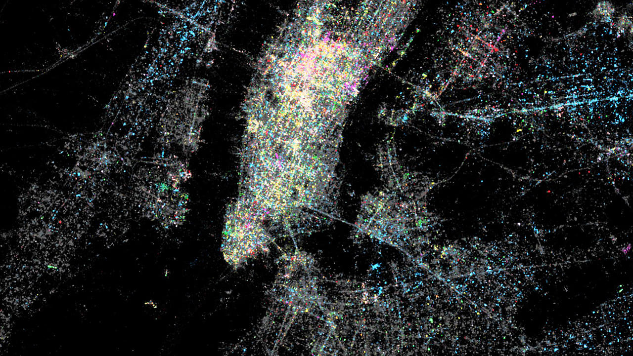 Infographic: The Languages Of New York, Mapped By Tweets