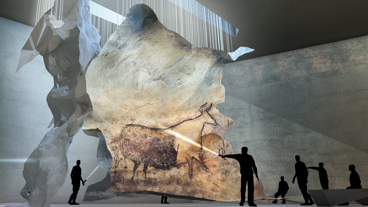 A Cavernous Museum Designed For 17,000-Year-Old Cave Paintings