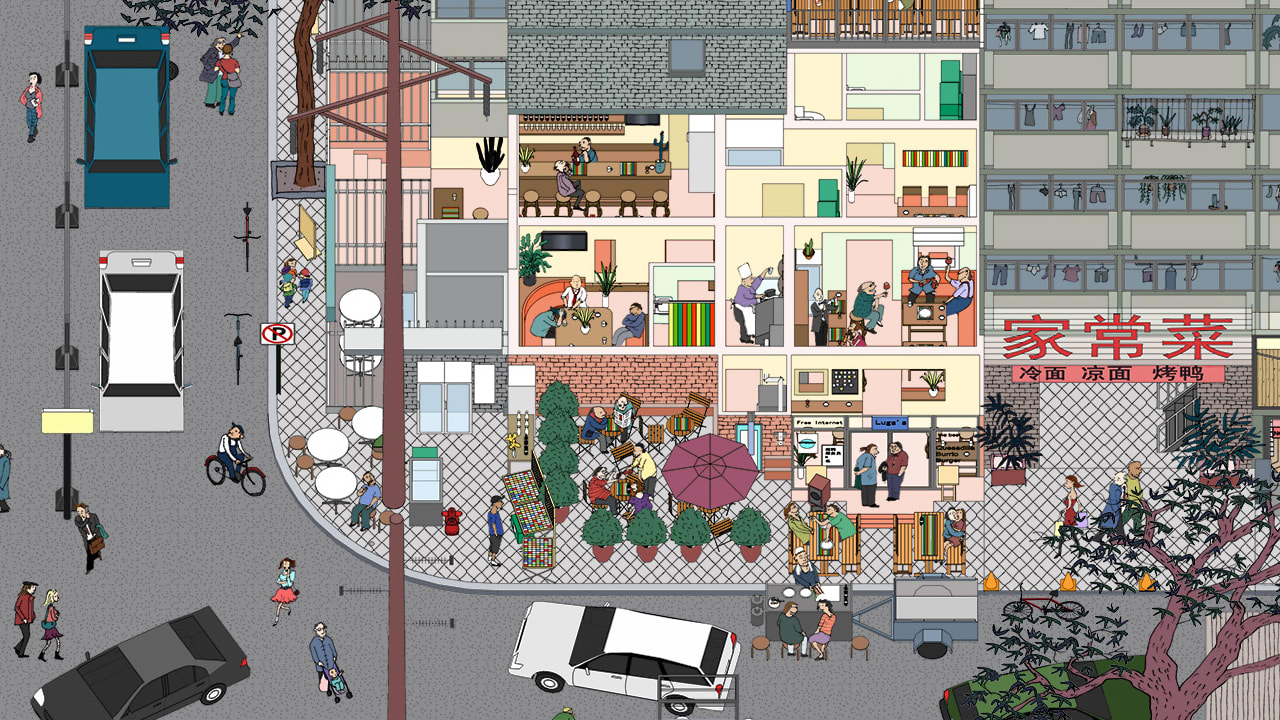 An Artist Creates SimCity-Like Renderings Of Beijing