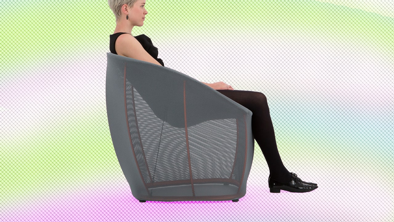 A High-Design Chair That Pops Up Like A Camping Tent