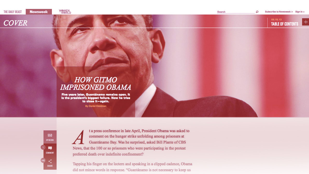 Newsweek 2.0: A New Model For Online Magazines