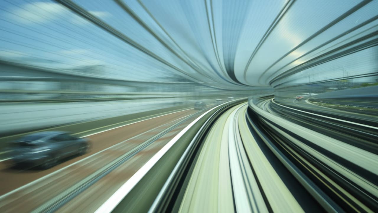 Video: Take A Surreal 1,000 MPH Train Ride Through Tokyo