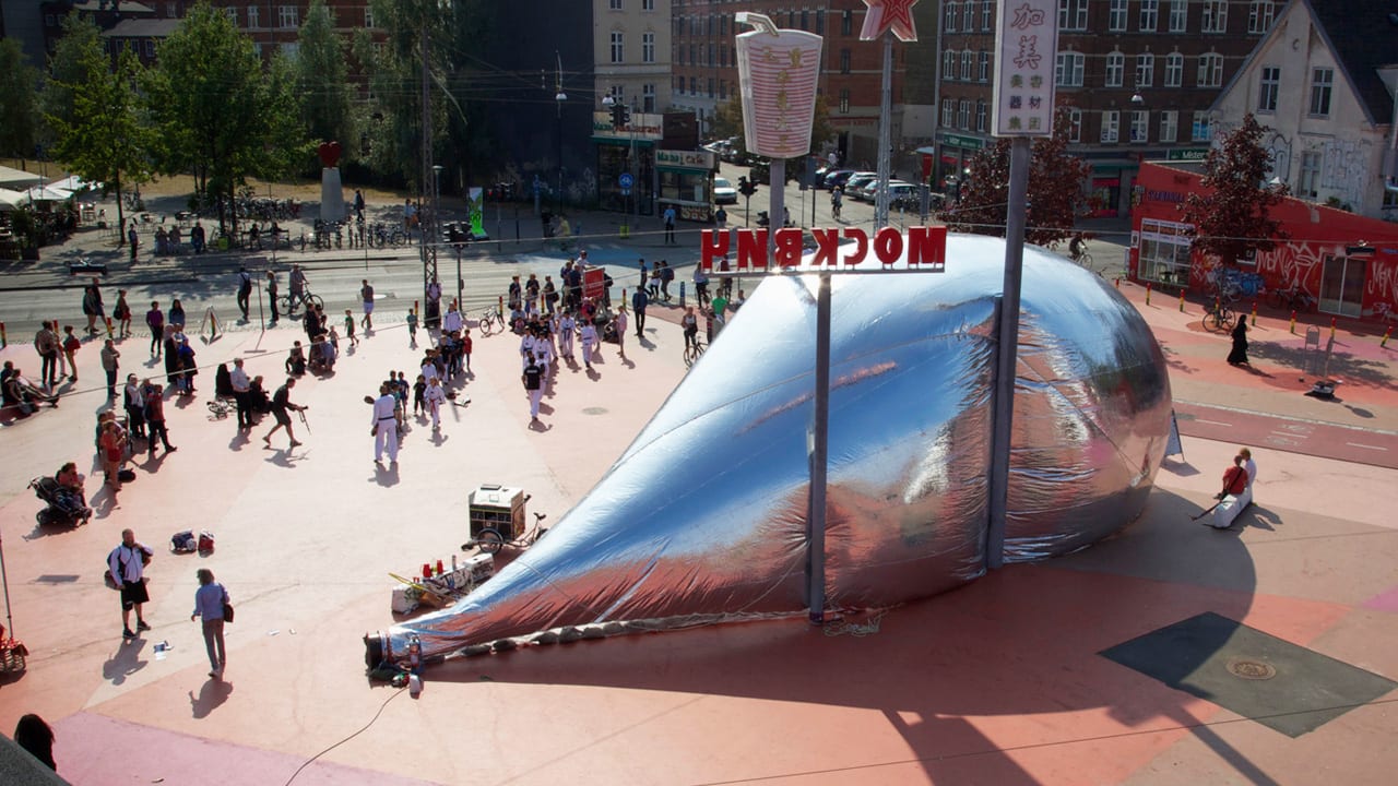 Inflatable Architecture Airs In The Streets of Copenhagen