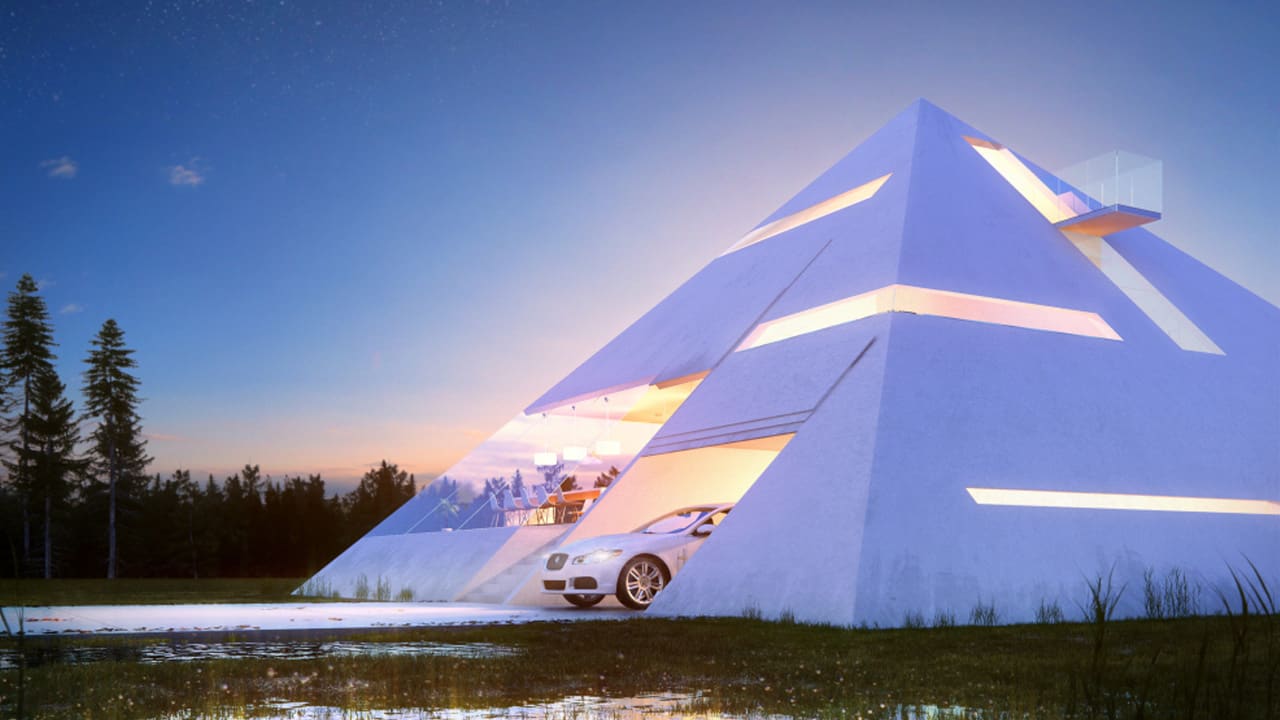 A Modern Update Of The Ancient Egyptian Pyramid