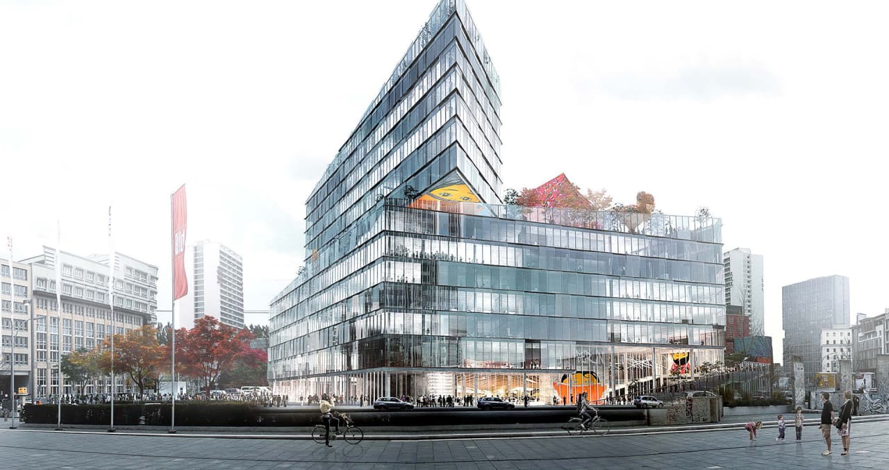 A Provocative New Building Where The Berlin Wall Once Stood