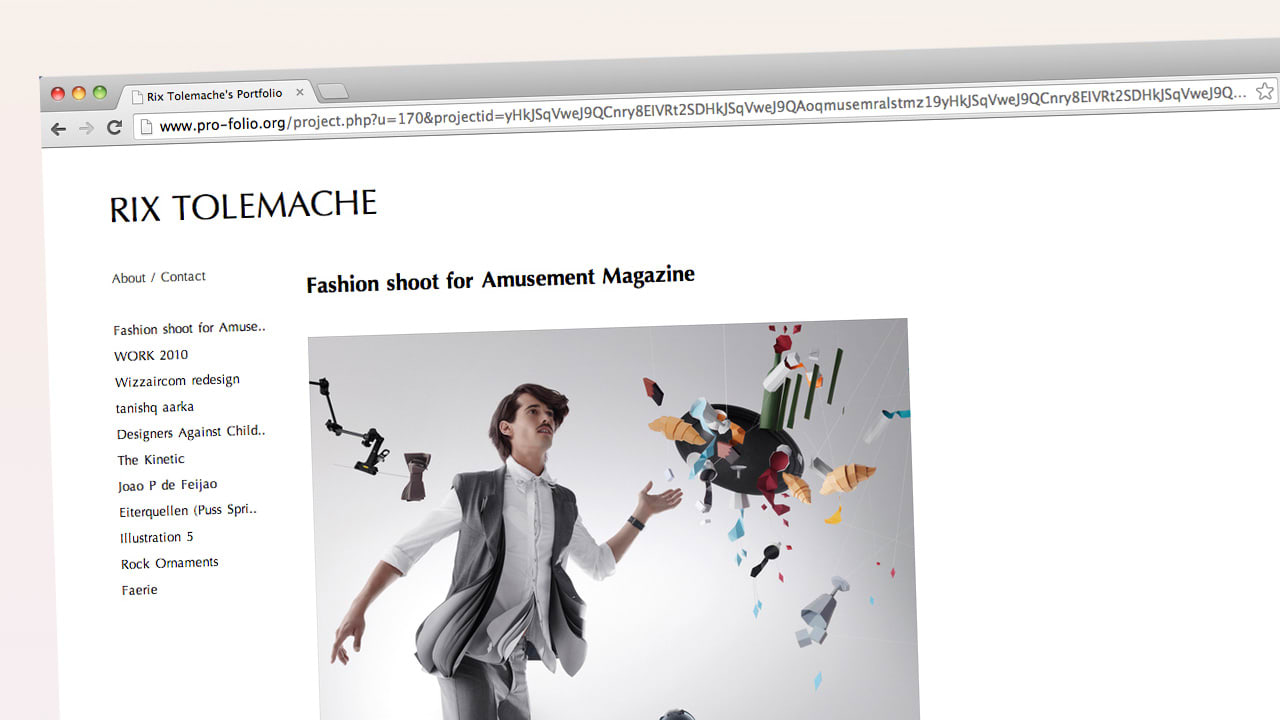 Create A Fake Artist’s Portfolio In Seconds