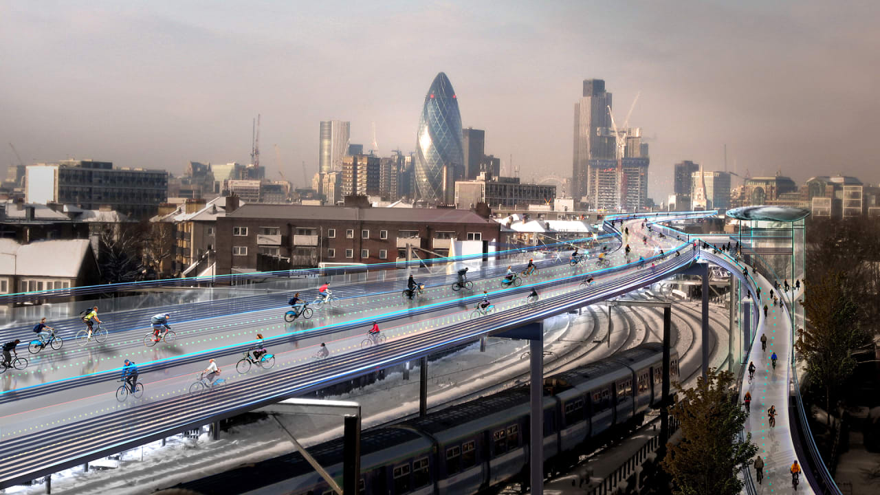 A Brief History Of Bike Superhighways