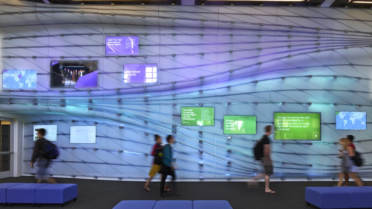 Digital Post-It Wall Puts Student Thesis Projects On Display