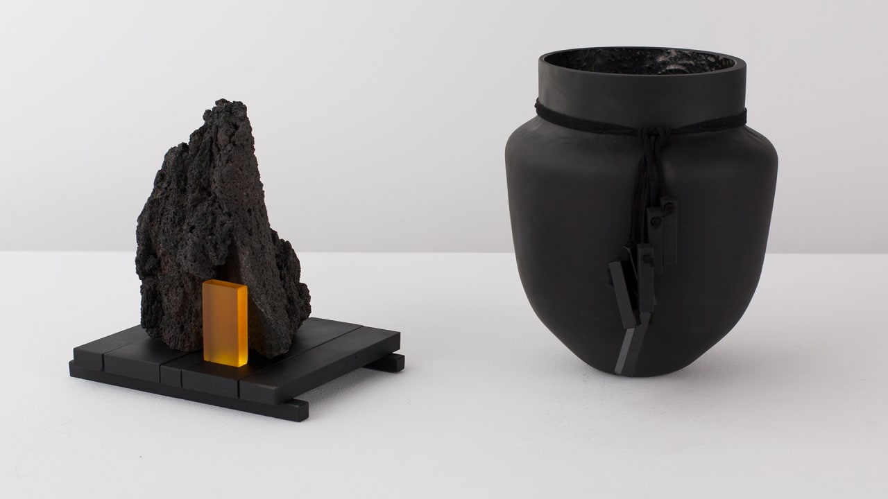 These Beautiful Bowls And Clocks Were Once Volcanic Lava