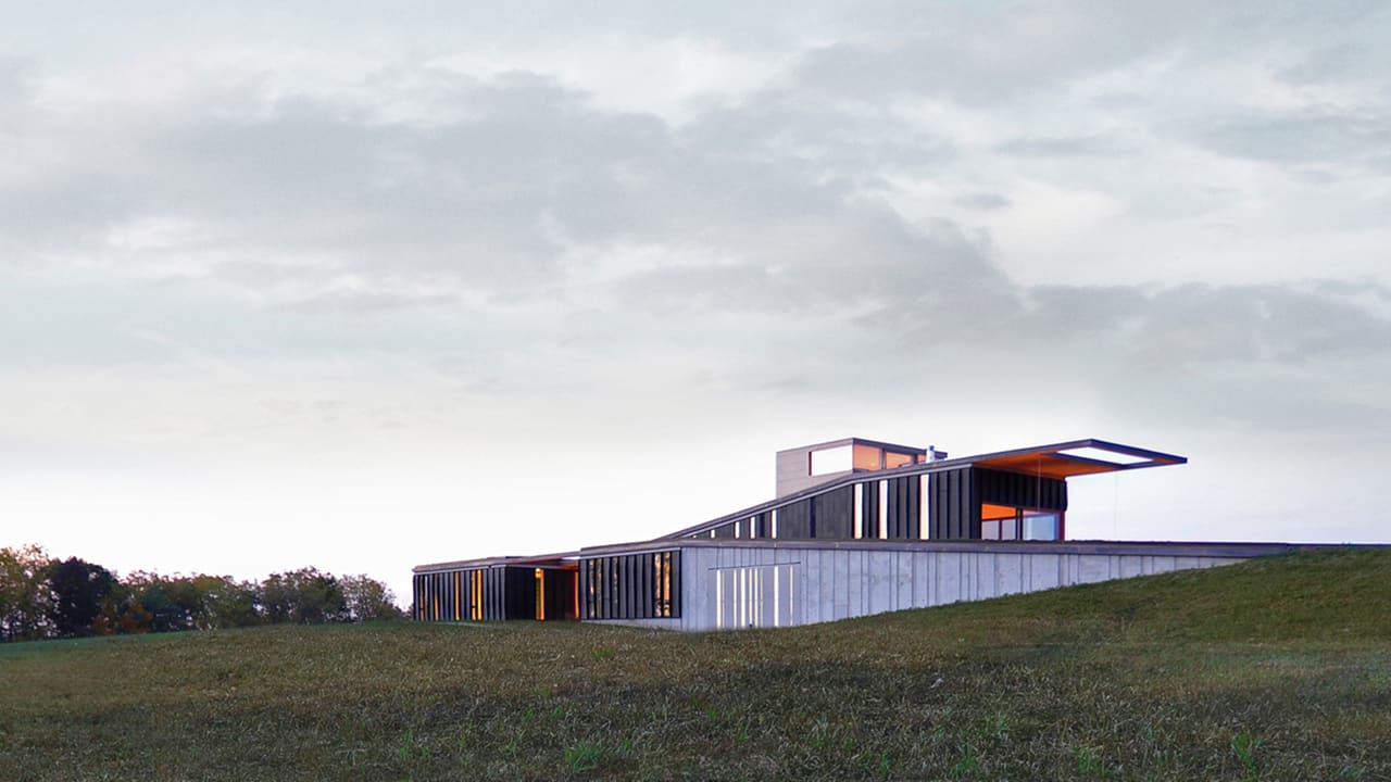 This House Appears To Grow Out Of The Ground