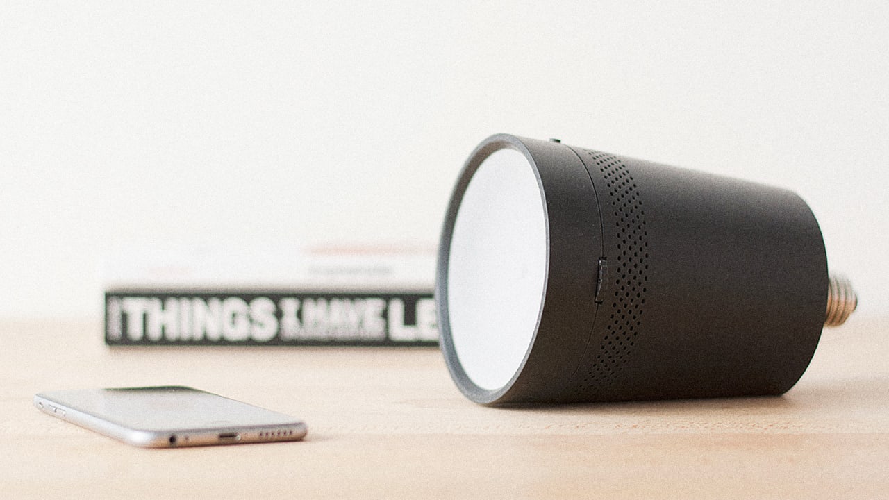 A Lightbulb-Shaped Projector Could Power The Smart Home Of The Future