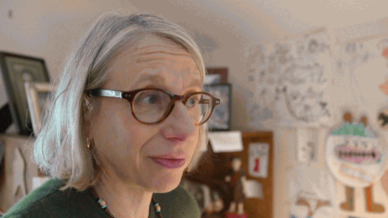 Inside The Studio Of Legendary “New Yorker” Cartoonist Roz Chast
