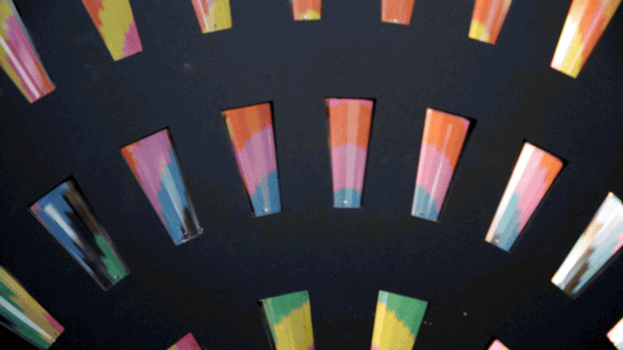 Giant Crystals Explode With Moving Color In This Swarovski-Commissione