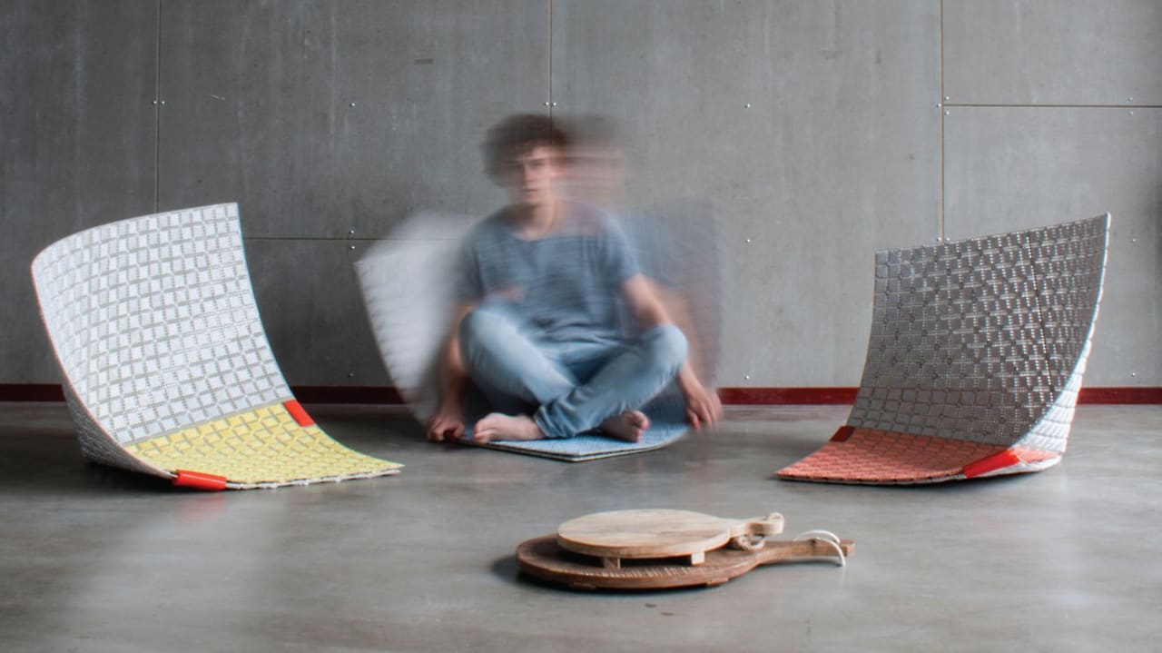 Tailored For Apartment Dwellers, These Magic Carpets Morph Into Chairs