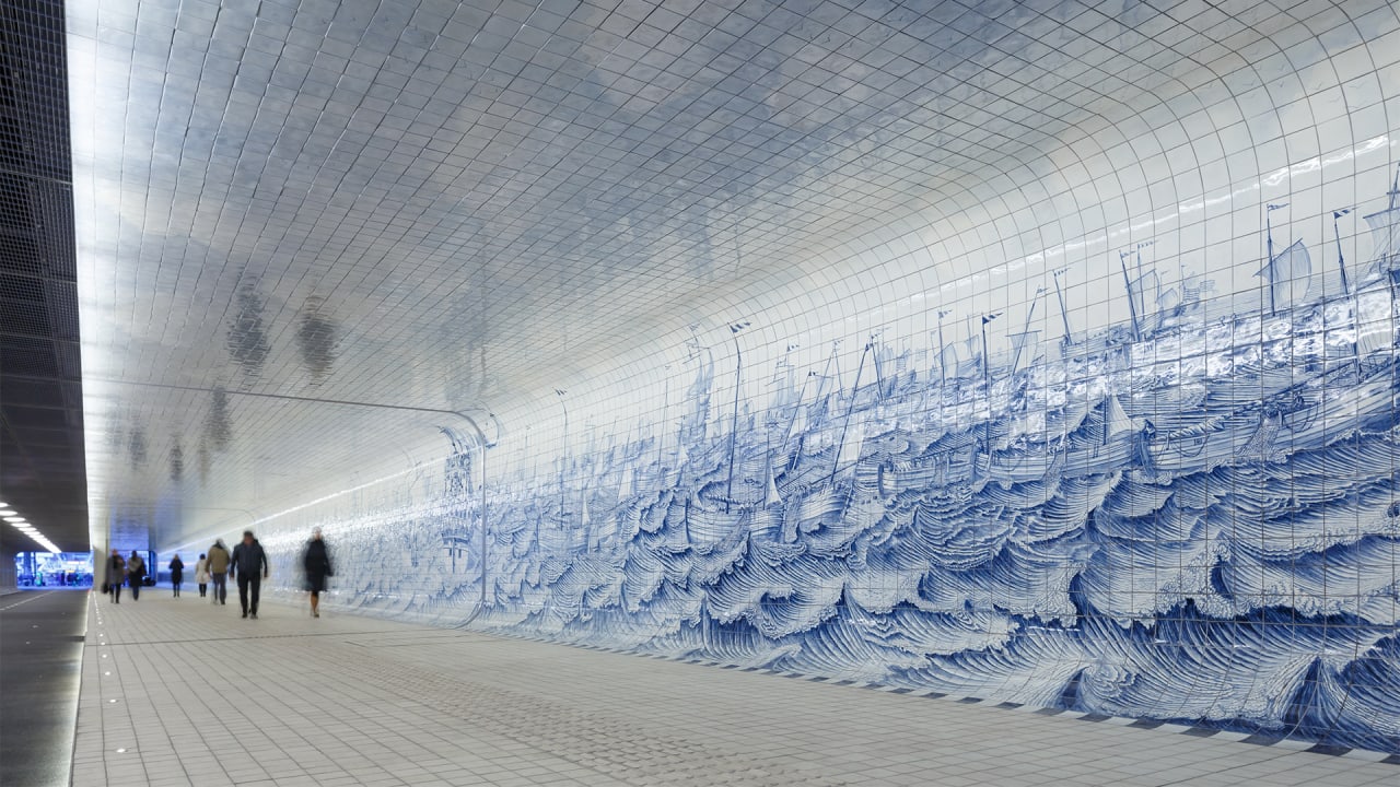 From The Dutch, A Pedestrian Underpass You’ll Actually Want To Walk Th