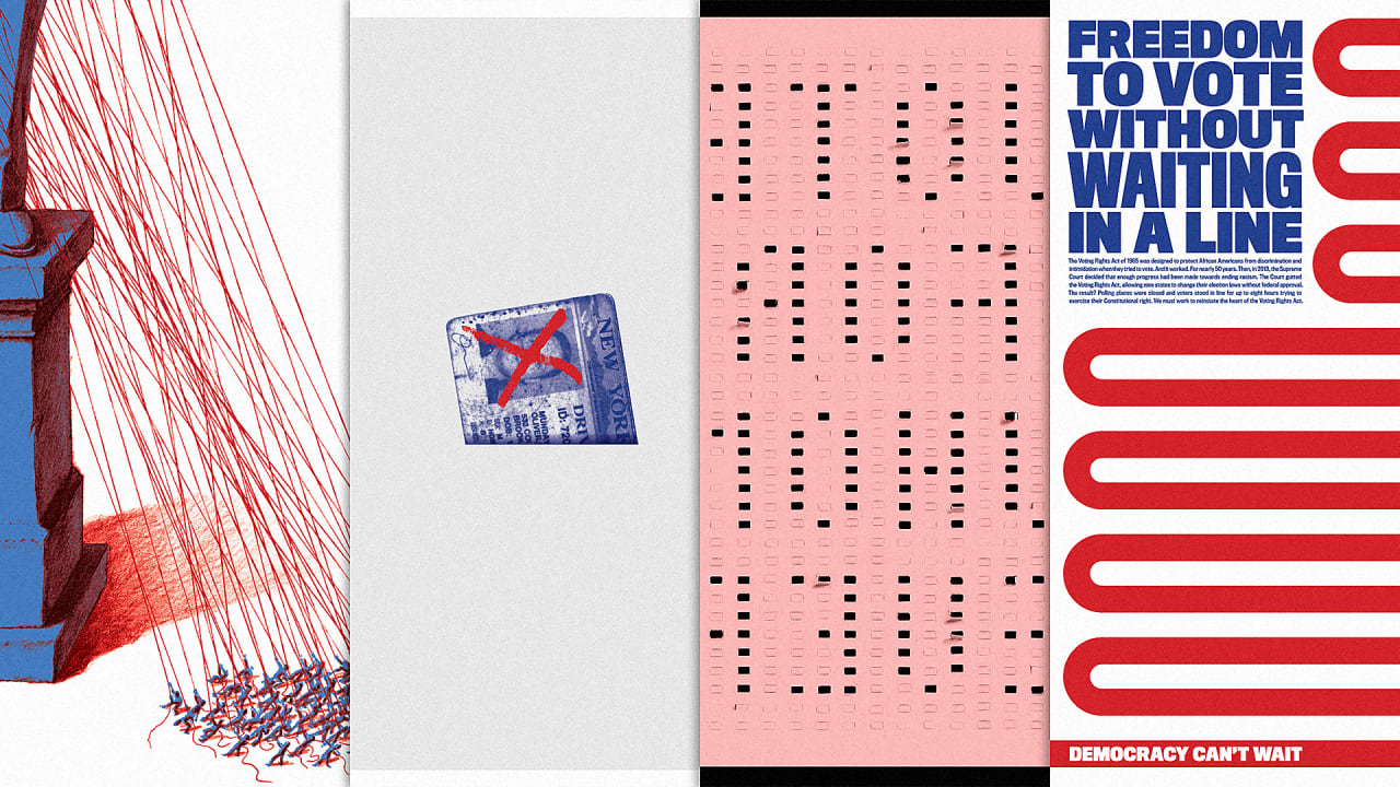 4 Powerful Posters Capture The Tenuous State Of Our Voting System