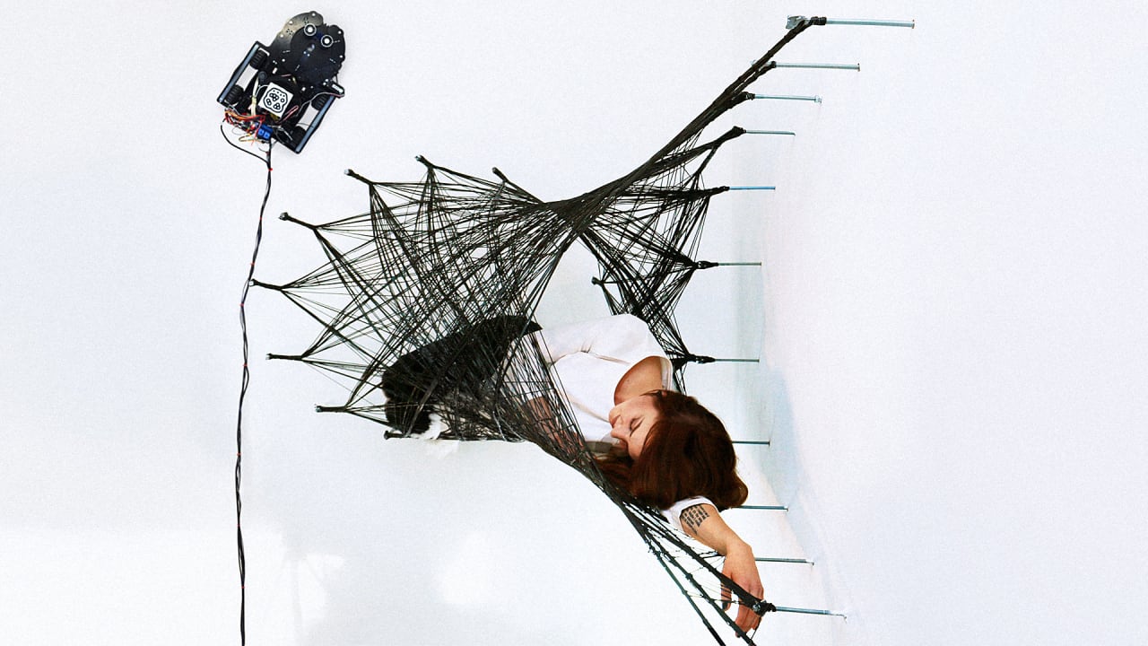 These Wall-Crawling Robots Could Weave You A Room