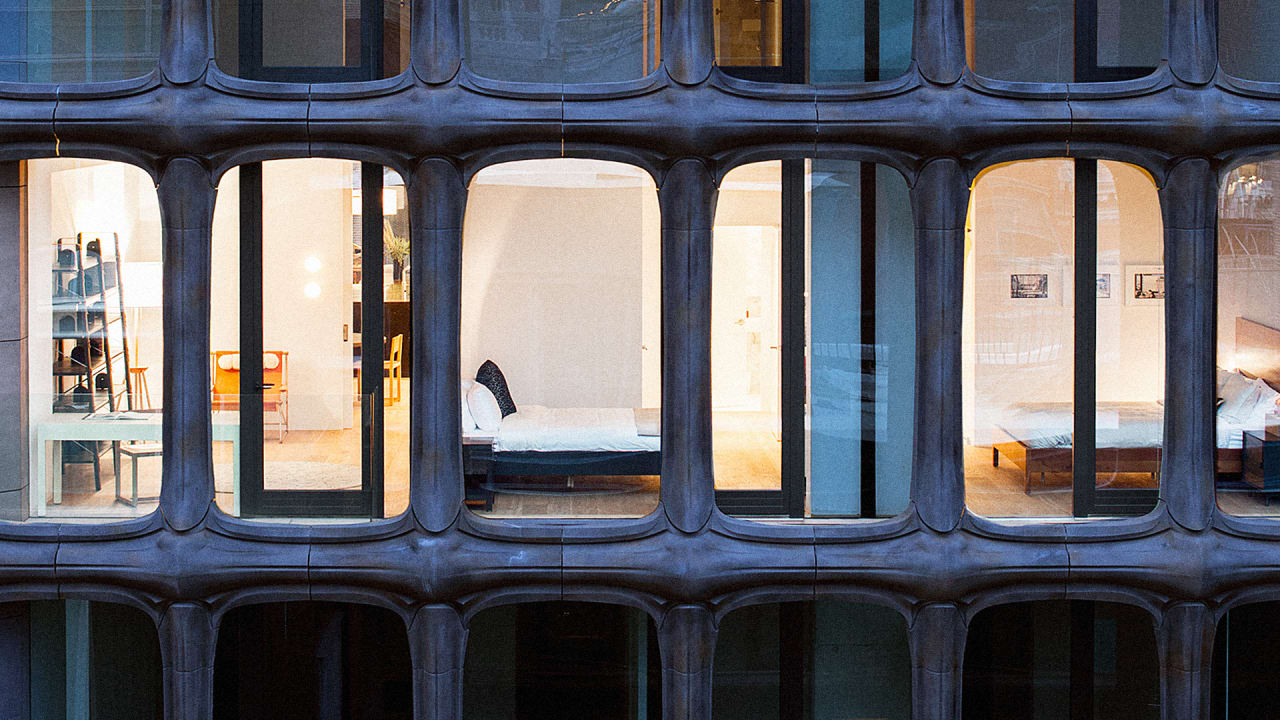 This Skeleton-Inspired Building Brings A Little Gaudí To NYC