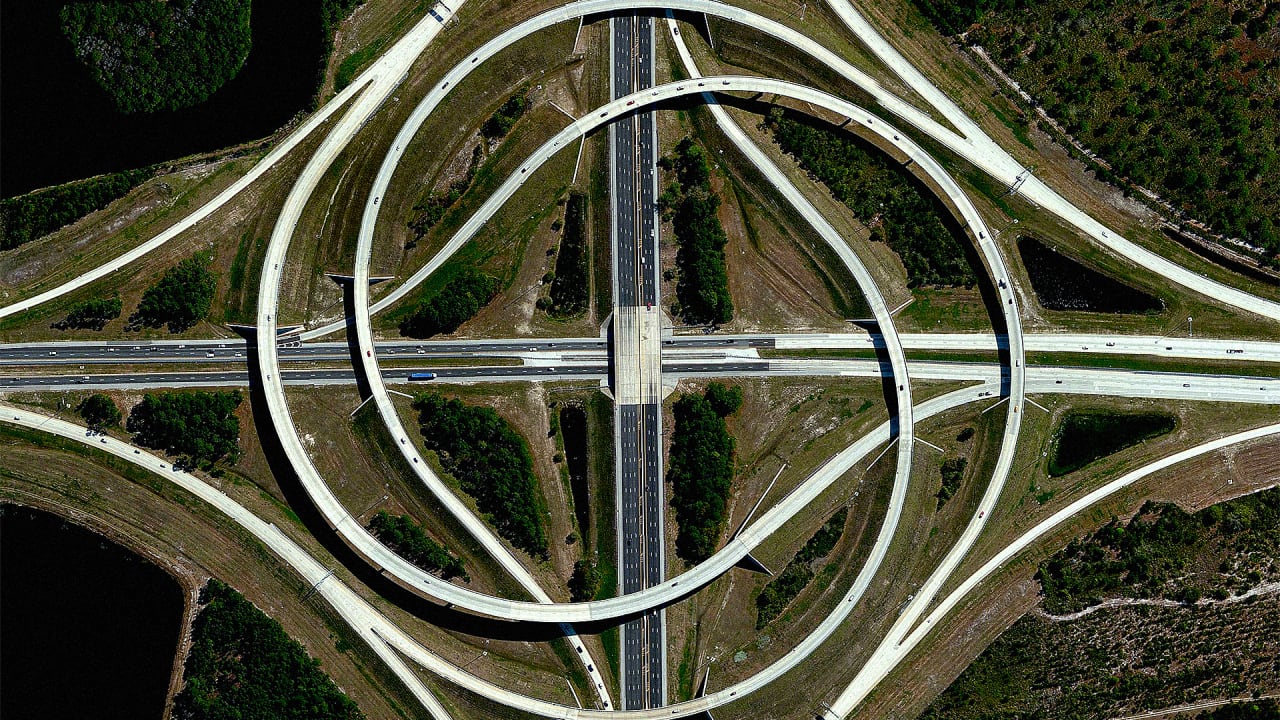 Stunning Photos Reveal What Infrastructure Looks Like From Space