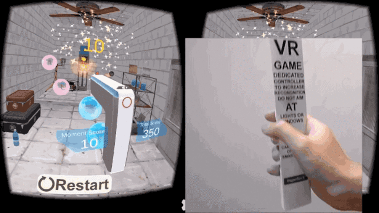 The Most Ingenious VR Controller Of The Year Is A Printed Piece Of Pap