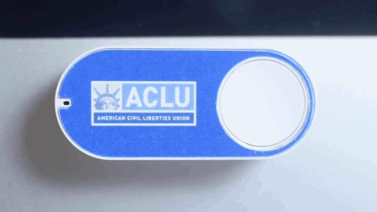 A Dash Button For ACLU Donations Is Perfect UX For Internet Activists