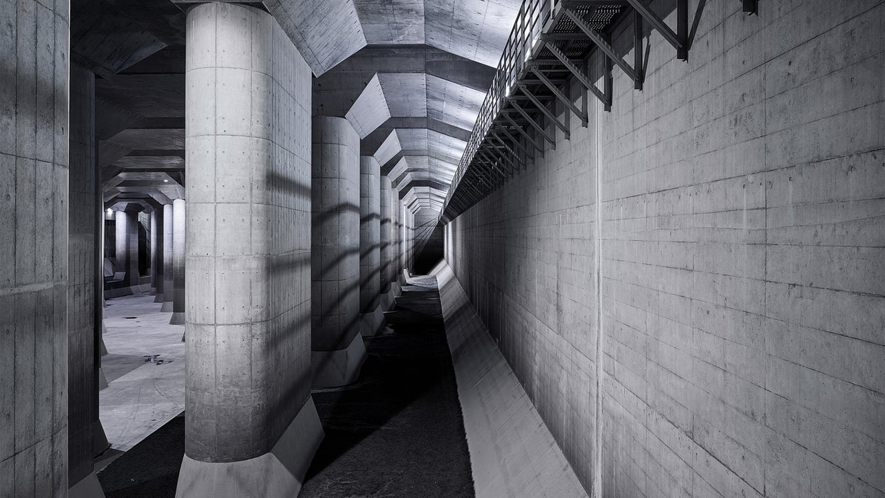 Inside Tokyo’s Massive (And Surprisingly Beautiful) Storm Drain