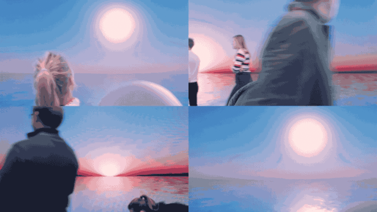 This Installation Puts The Sun In Your Hands (As A Giant Bouncy Ball)